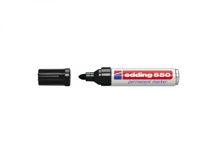 Marker permanent E-550 3-4mm Edding crna 08M550B