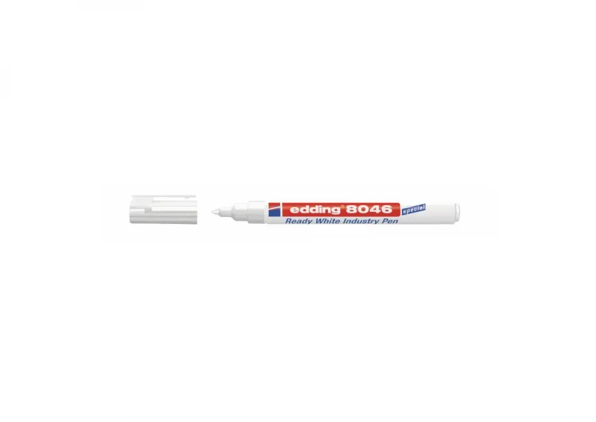 Industrijski marker E-8046 ready white pen 1-3mm Edding bela 08M8046A