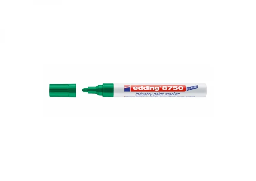 Industrijski paint marker E-8750 2-4mm Edding zelena 08M8750F