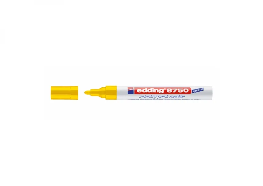 Industrijski paint marker E-8750 2-4mm Edding žuta 08M8750G