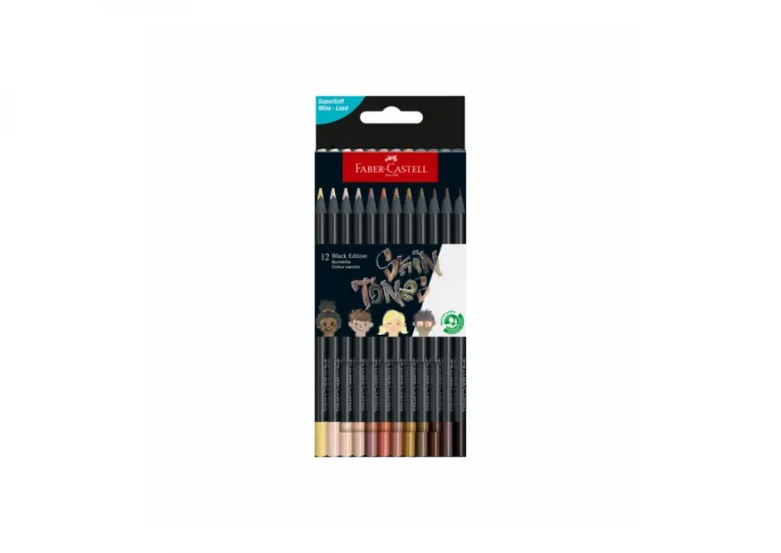 Drvene bojice Faber Castell Black Edition 1/12 116414 SKIN TONE
