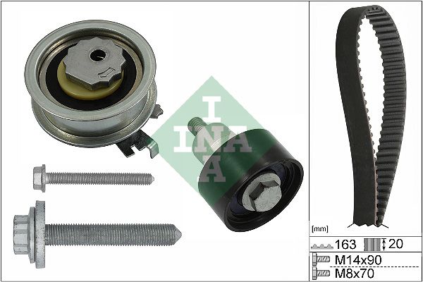 Komplet zupčastog kaiša Schaeffler INA 530 0592 11