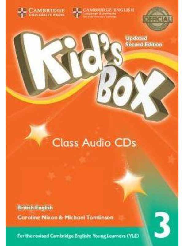 Kid’s Box Updated Second edition Class Audio CDs (3)