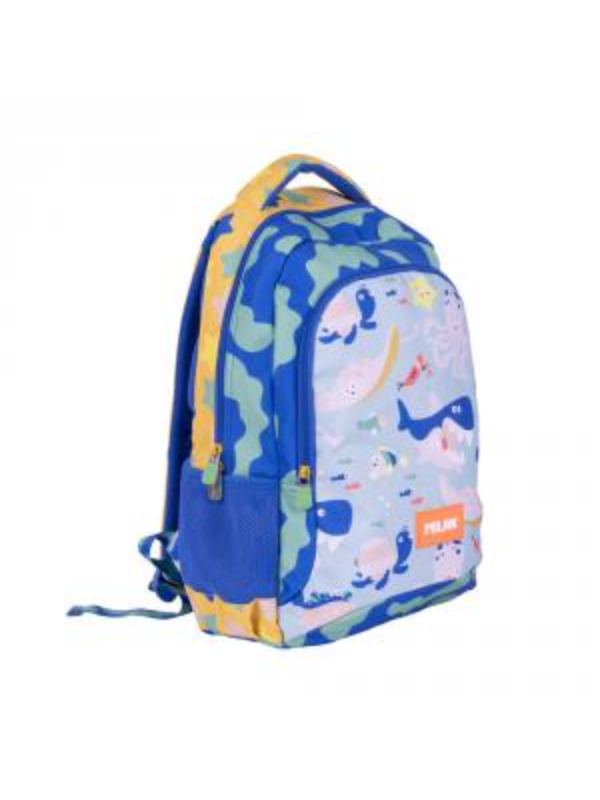 2-zip školski ranac Blue Odyssey – 21L