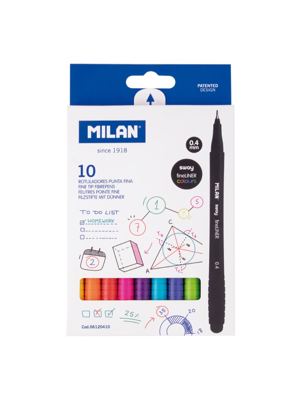 SWAY fineliner set 10
