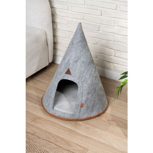 CATHOMEL Grey Felt Cat Bed