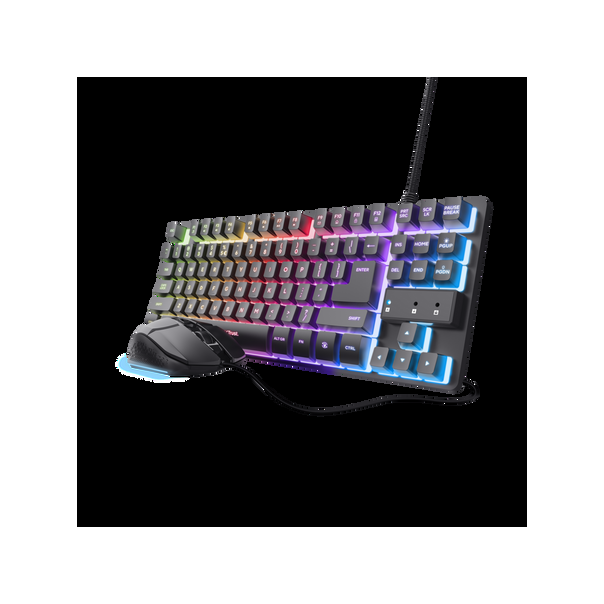 TRUST Gaming tastatura i miš GXT 798, crna