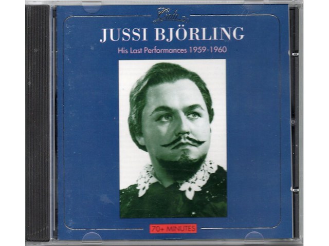 Jussi Björling ‎– His Last Performances 1959-1960 [CD]