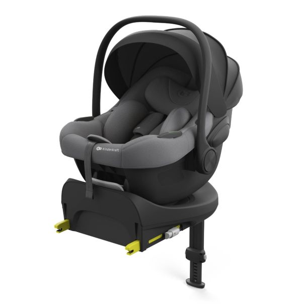 KINDERKRAFT Auto sedište i-lite sa bazom Endura Safe FX, siva