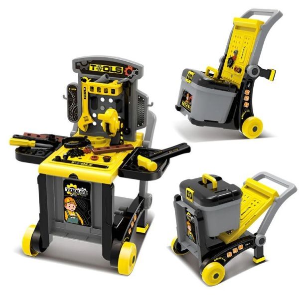 ECO TOYS Majstorska radionica za decu sa alatima 3u1