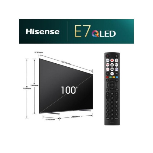 100 inča 100E7NQ QLED 4K UHD Smart TV