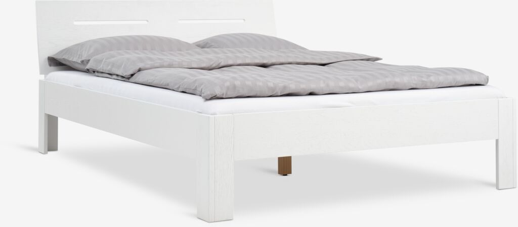 Ram kreveta OLSKER 140x200 bela