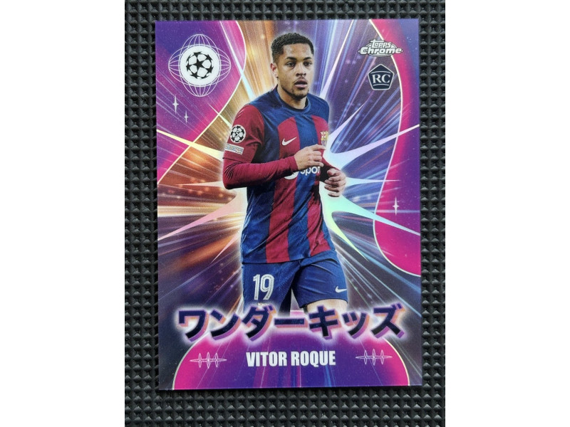 2023-24 Topps Chrome UCL Japan Edition #Victor Roque