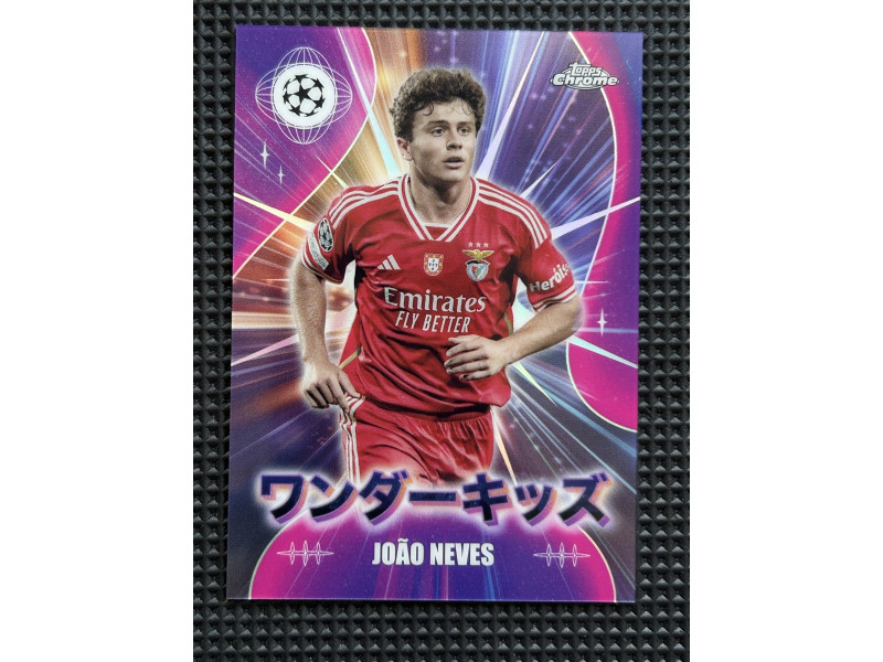 2023-24 Topps Chrome UCL Japan Edition #Joao Neves