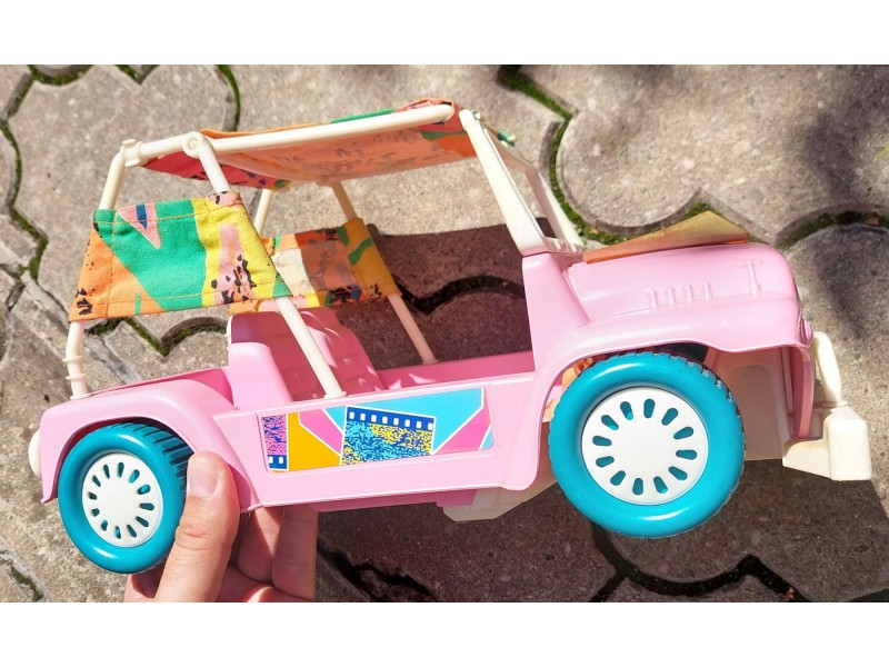 BARBIE vintage Mattel Jeep Beach Cruiser 1990 RARE