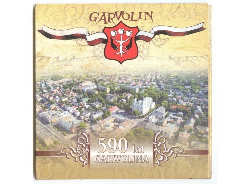 Poljska 590 godina Garwolin 2013 UNC retko