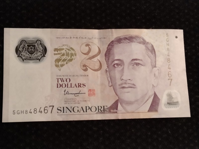 2 dolara singapur