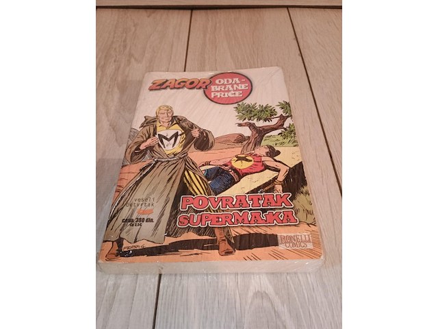 Zagor Odabrane priče 22 Povratak Supermajka