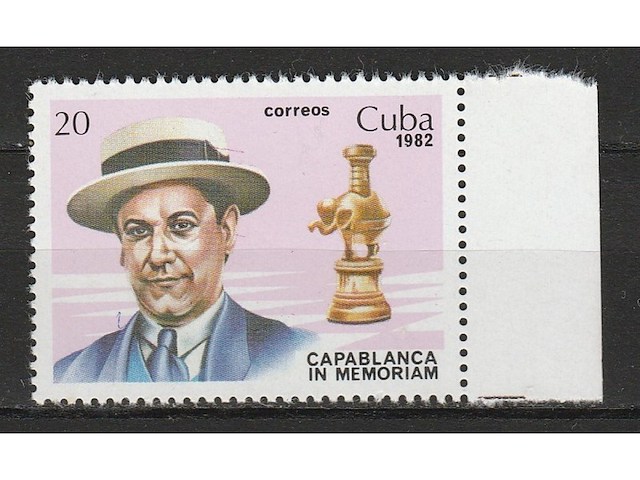 Cuba, Kuba - 1982 - Jose Capablanca - MNH