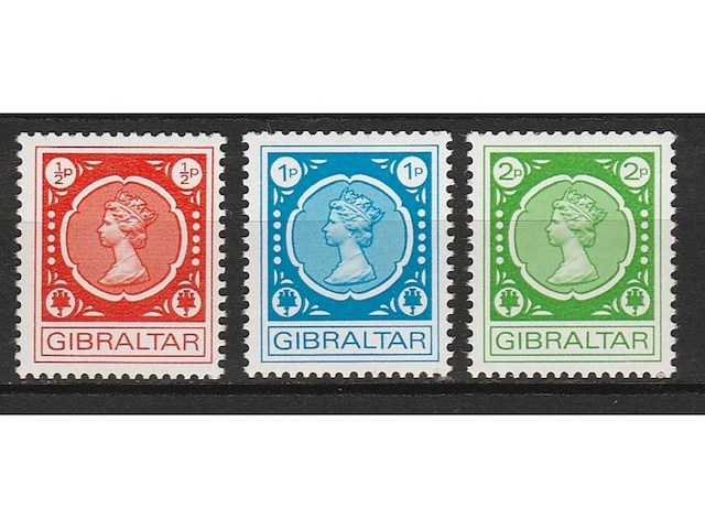 Gibraltar - 1971 - Queen Elizabeth - MNH