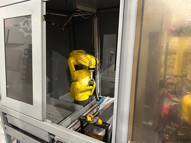 Ćelija sa robotom sa sistemom za vizuelnu inspekciju ćelije
FANUC LR Mate 200 iC