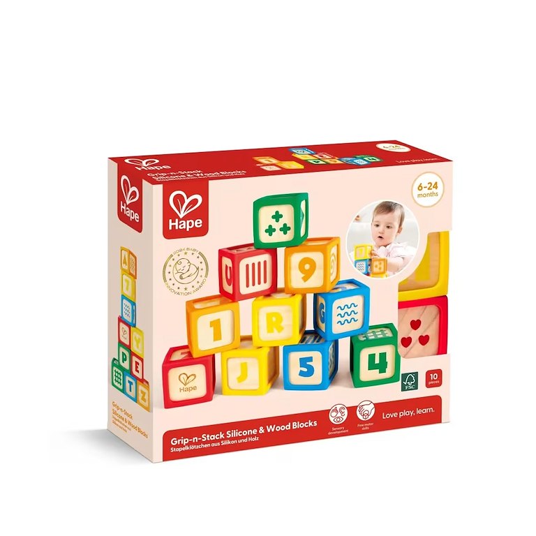 Hape drvene kocke