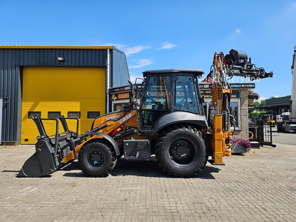 Novi Case 570SV AC / 4x4 / Forks / Telescopic bager-utovarivač
