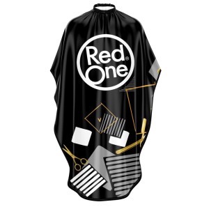 RED ONE Mantil za šišanje Barber BLACK RAZOR - Kuka