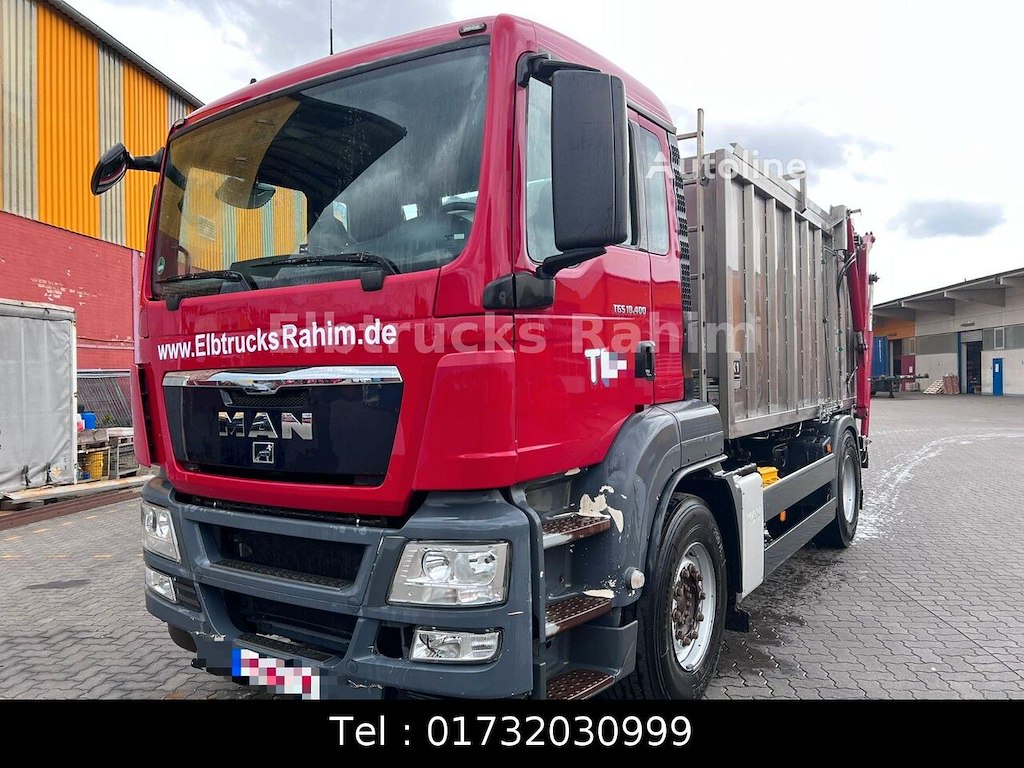 MAN TGS 18.400 / Tierentsorgung / Edelstahlkipper kiper