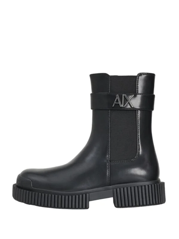 Armani Exchange - Crne ženske čizme