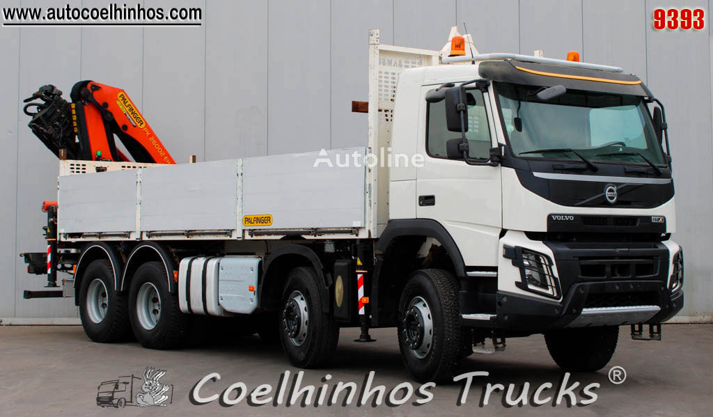 Volvo FMX 420 kamion s ravnom platformom
