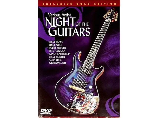 DVD*: V/A - Night Of The Guitars (2007) DOORS, W.ASH...