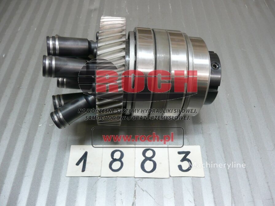 WAŁEK GŁÓWNY Z UŁOŻYSKOWANIEM Rexroth DO A8VO28SR3Z/60R3 za bagera