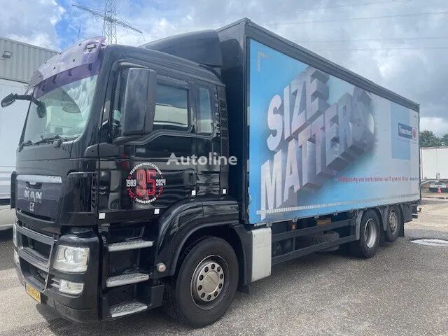 MAN TGS 26.320 6X2,tautliner,8 tons vooras kamion sa klizna zavesa cerada