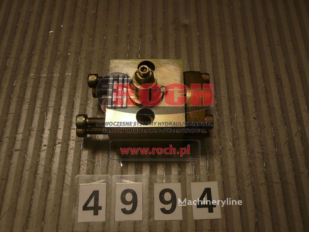 ZAWÓR KULOWY Flutec Hydraulics KHF6-20-552824-0 DN19 PN420 DWUDROŻNY P 1437 za bagera