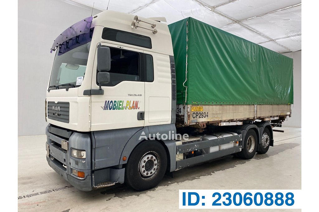 MAN TGA26.410 kamion s ceradom