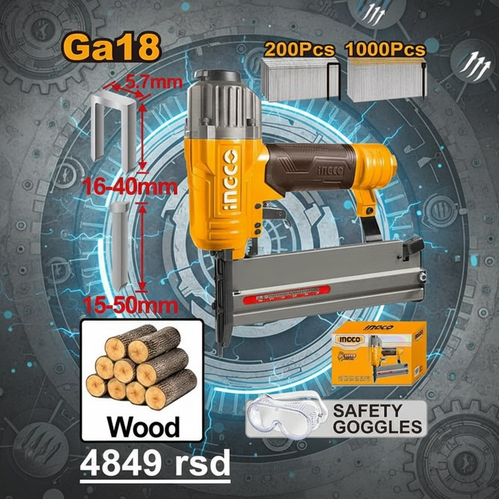 Ingco Pneumatski pištolj 2u1 ACN50401
