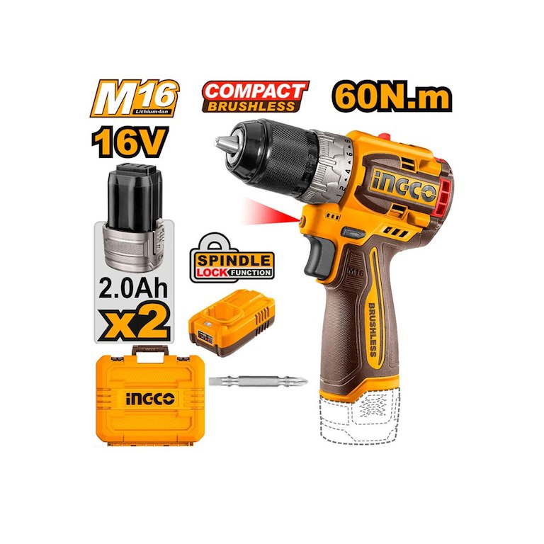 Ingco Aku bušilica 60Nm CDLI16682