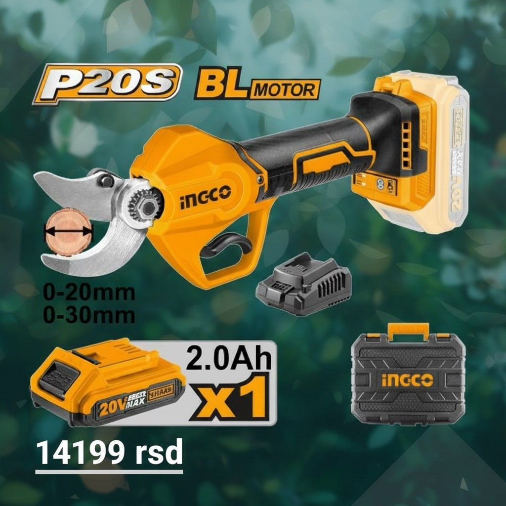 Ingco Aku makaze za orezivanje CSSLI203083