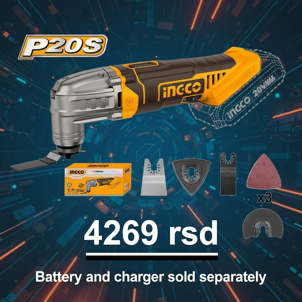 Ingco Aku multi alat 20V CMLI2022