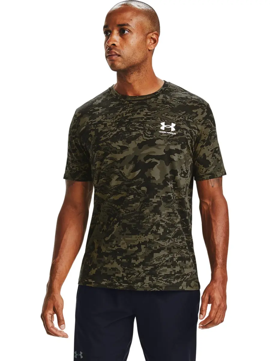 UNDER ARMOUR Muška majica ABC Camo 1357727 maslinasta