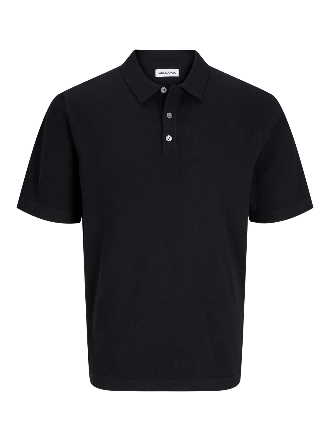 JACK & JONES Muška polo majica 12268216, Crna