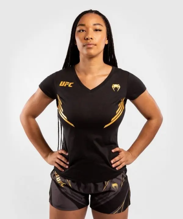 Venum Ženska majica UFC Replica Champion, Crna