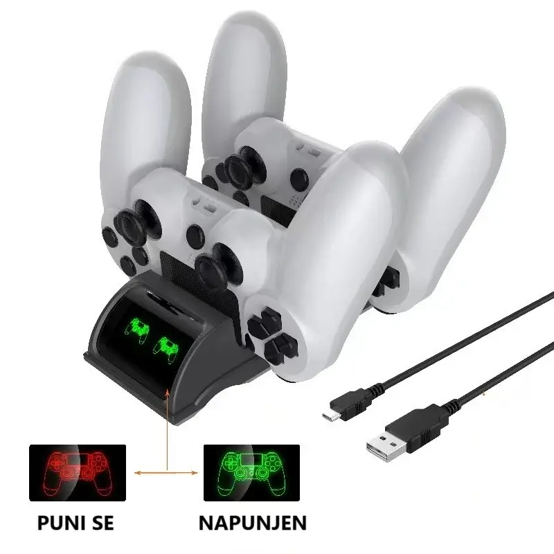Dual punjač za PS4 kontrolere