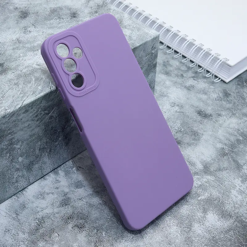 Maska za telefon Silikon Pro Camera za Samsung A136B/A047F Galaxy A13 5G/A04s ljubičasta