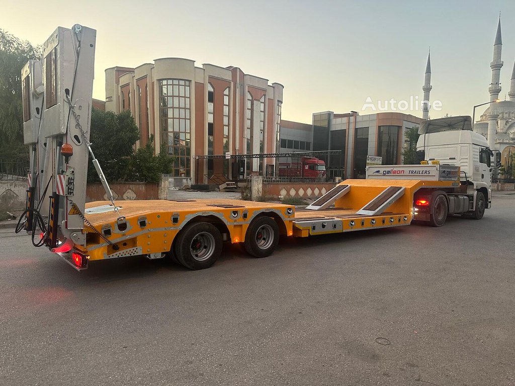 Nova Galleon 2 dingilli lowbed prikolica sa niskom platformom