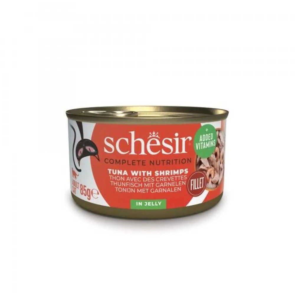 Schesir Complete&Balanced konzerva za mačke - Tuna u račići 85g