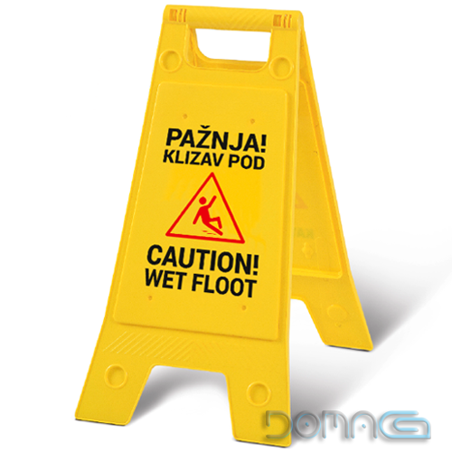 Znak upozorenja Klizav pod