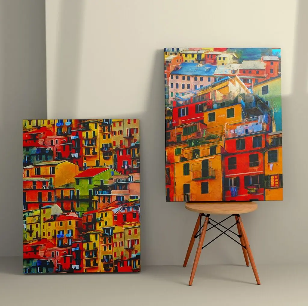 Wallity Slika 2KNV4259, 50x70 cm, 2 dela
