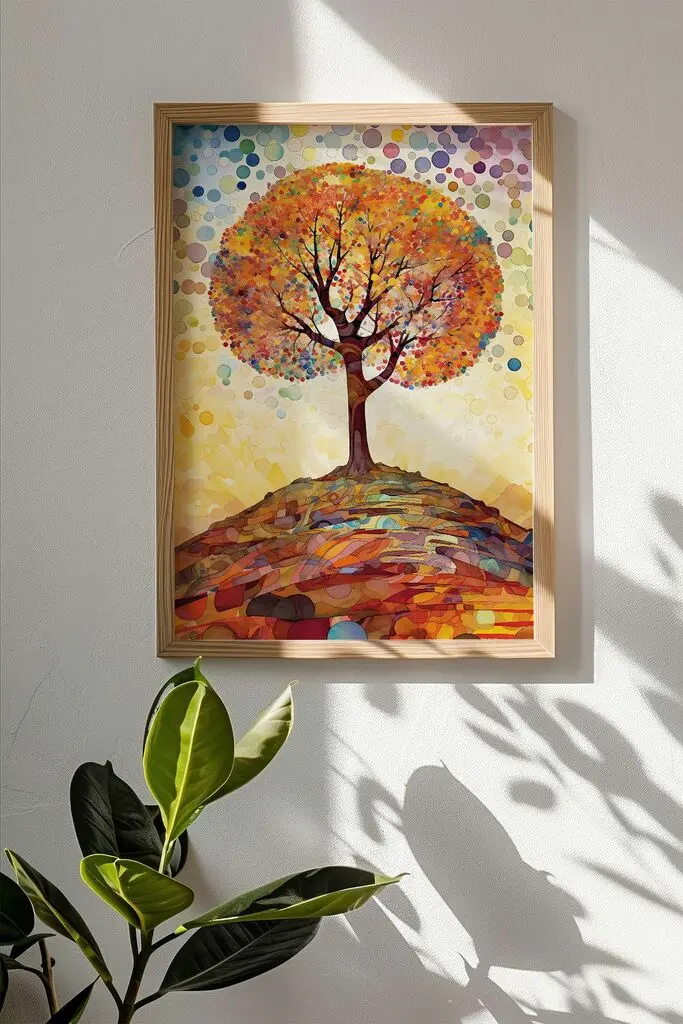 Wallity Uramljena slika Mscartmdl33, 33x48 cm
